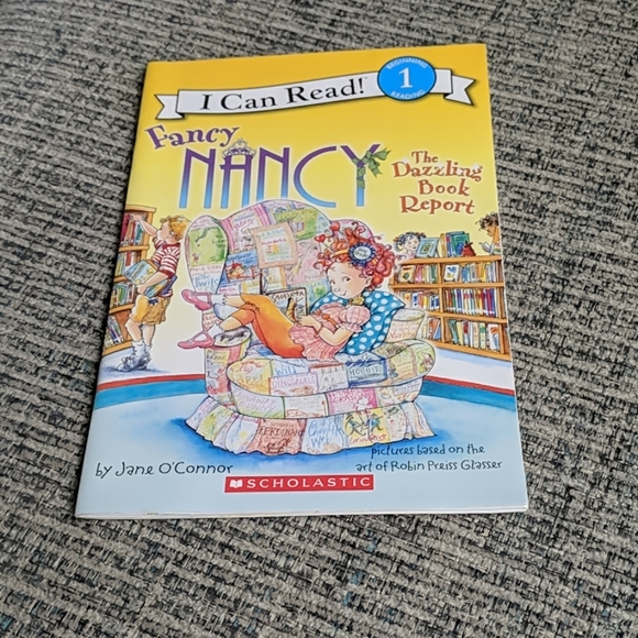 Other | Euc Fancy Nancy The Dazzling Book Report | Poshmark